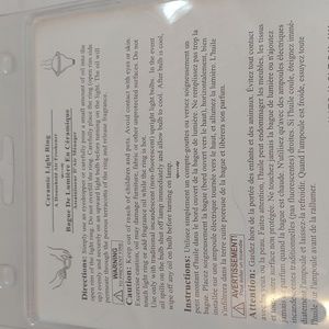 Other | Ceramic Light Bulb Ring Aromatherapy Eo Diffuser | Poshmark